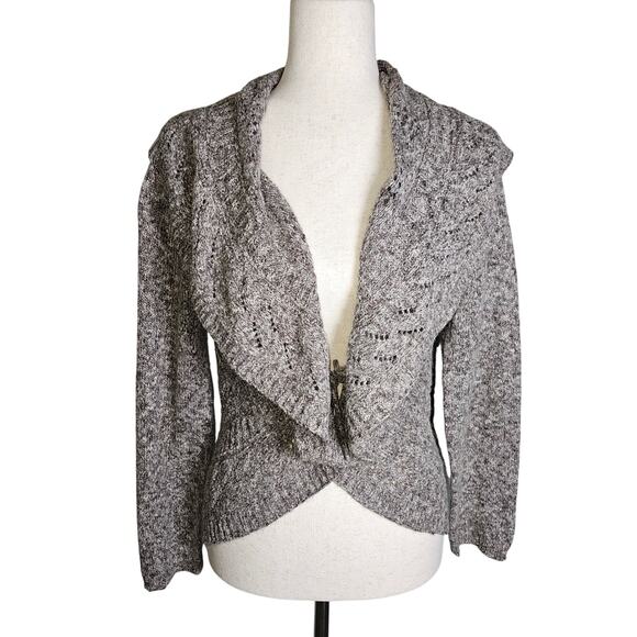 Studia JPR | Sweaters | Studio Jpr Fit Flare Sweater Heathered Gray Tie ...